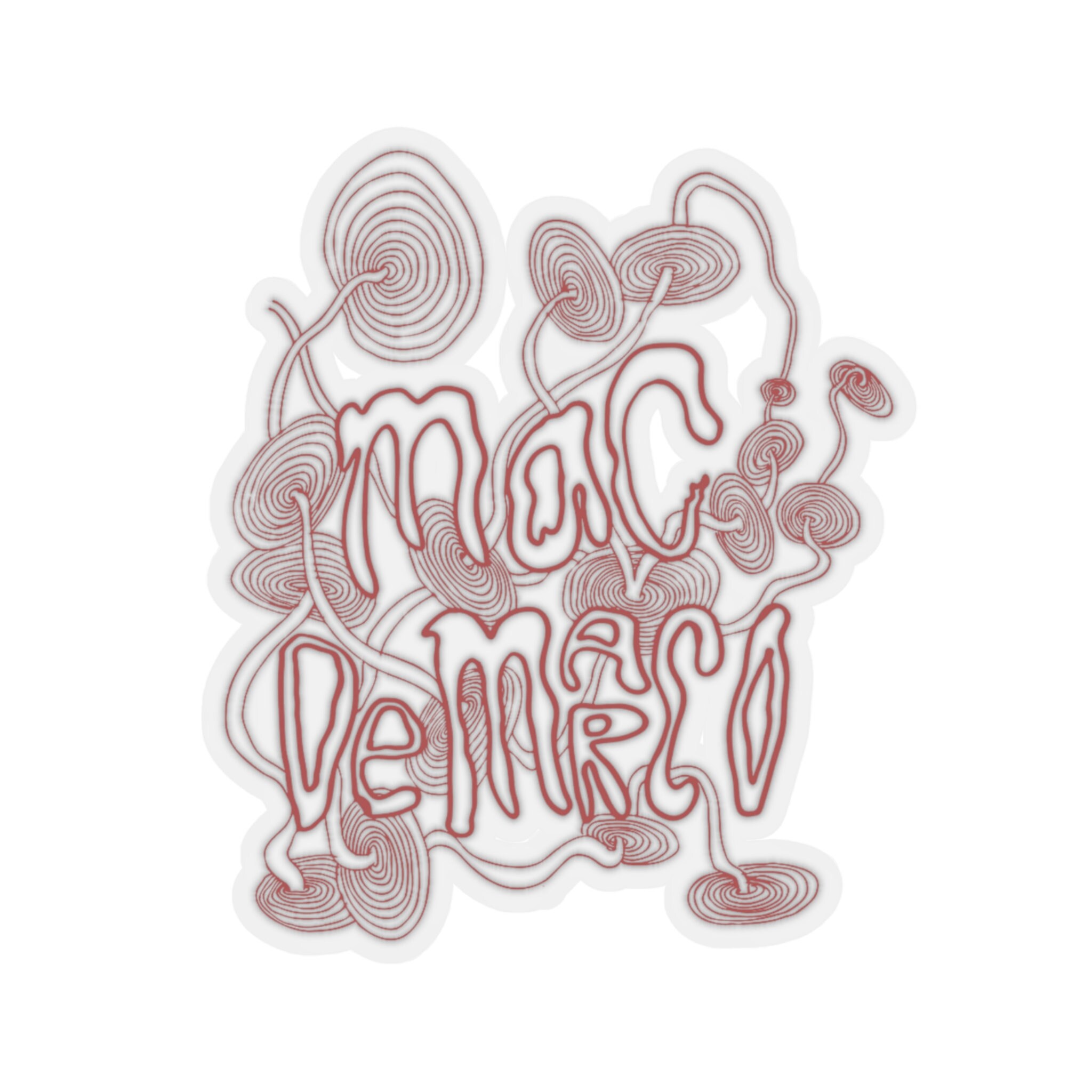 Mac Demarco Sticker İndie Sticker Mac Demarco Merch Tour 2023 - Etsy