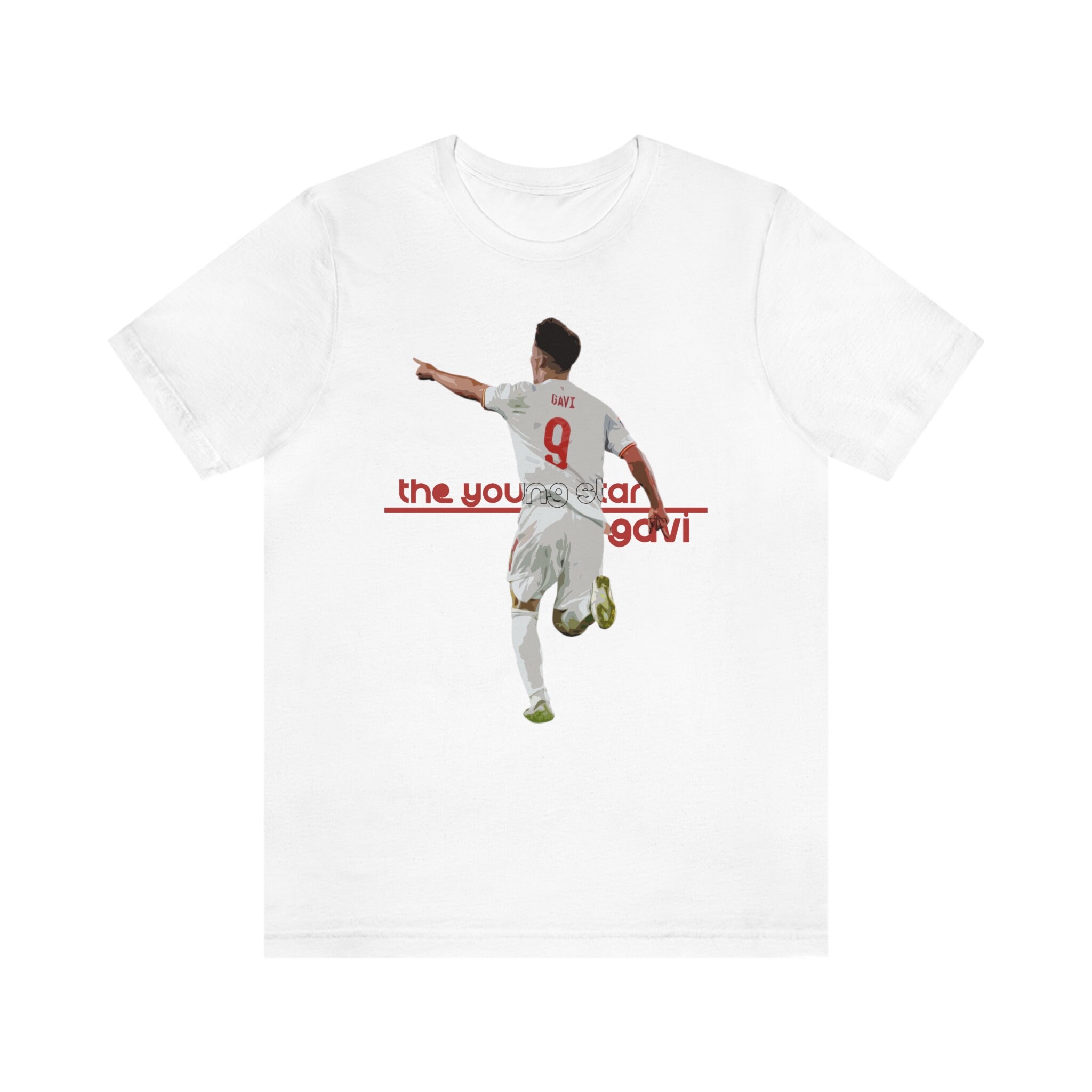 Gavi Shirt Gavi Jersey Barcelona Spain National Team World Cup - Etsy