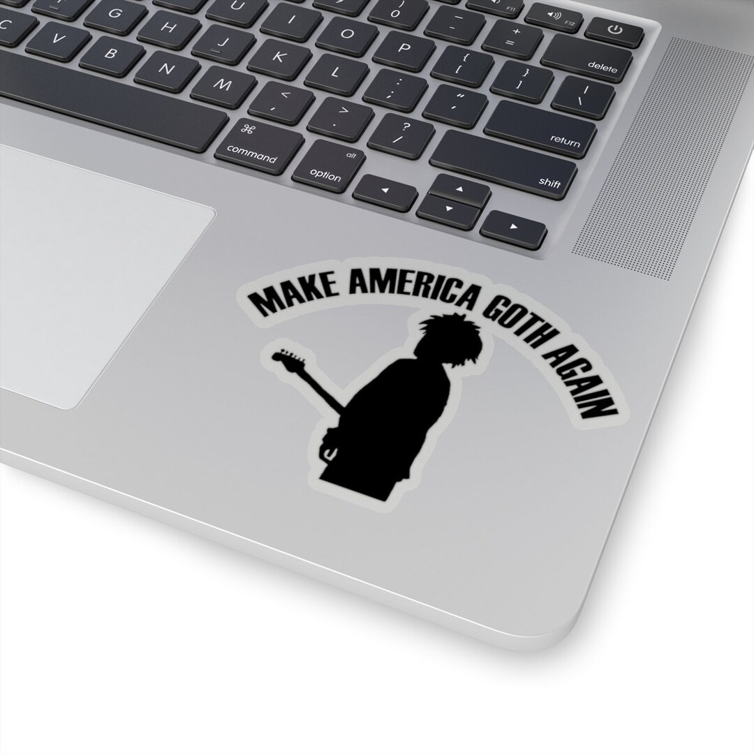 The Cure Sticker Post Punk Sticker Robert Smith Sticker Goth Decor ...