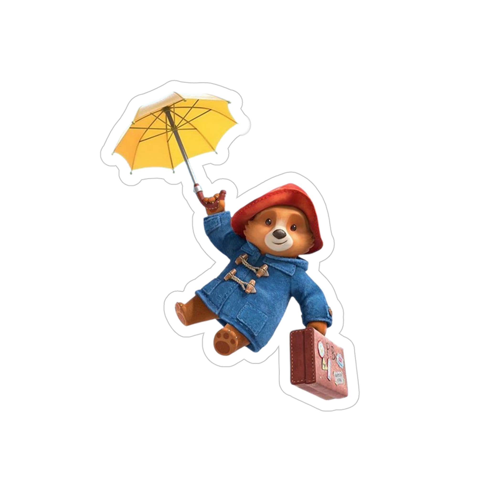 Paddington Bear Paddington Sticker Banksy Sticker Cartoon - Etsy