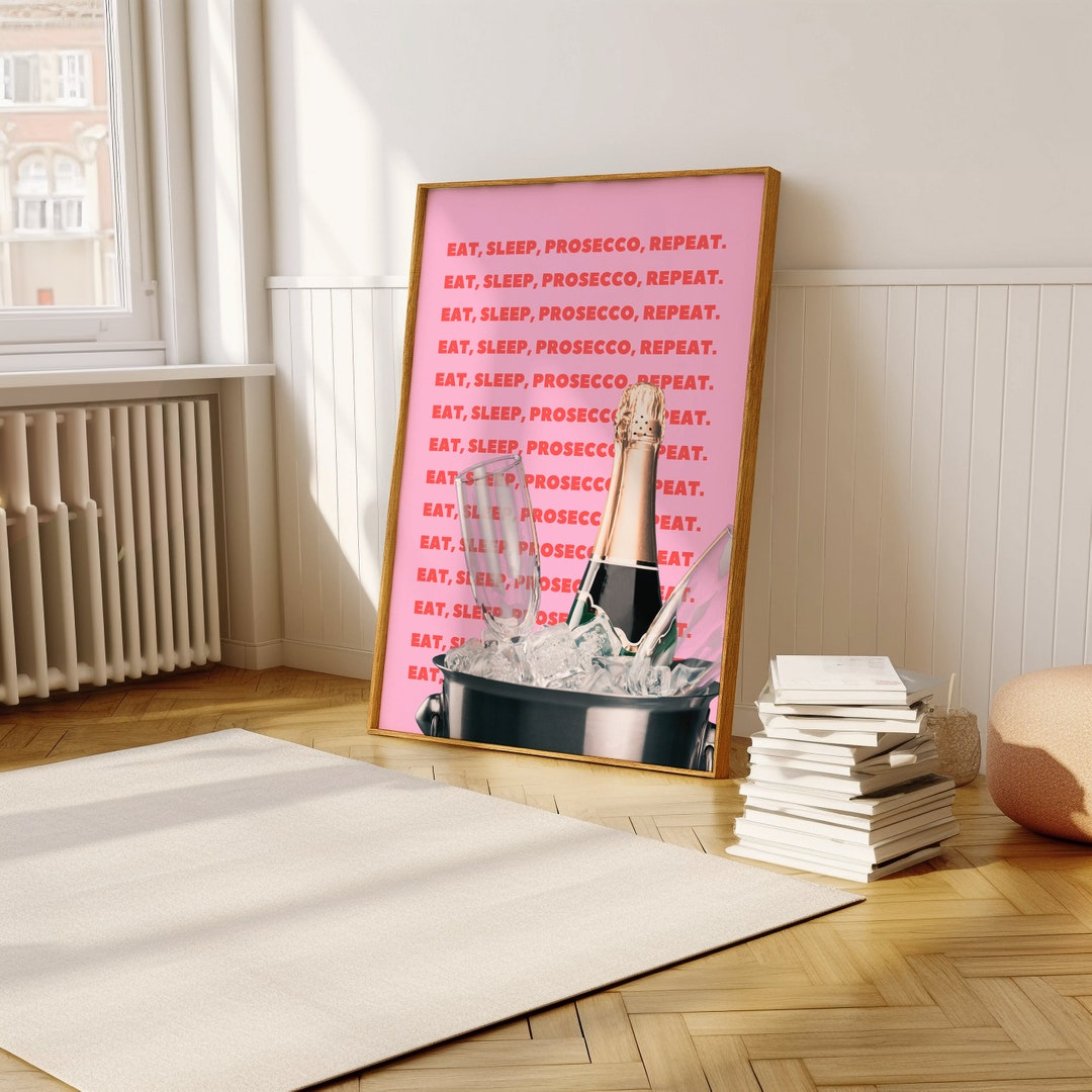 Prosecco Poster, Prosecco Print - Etsy