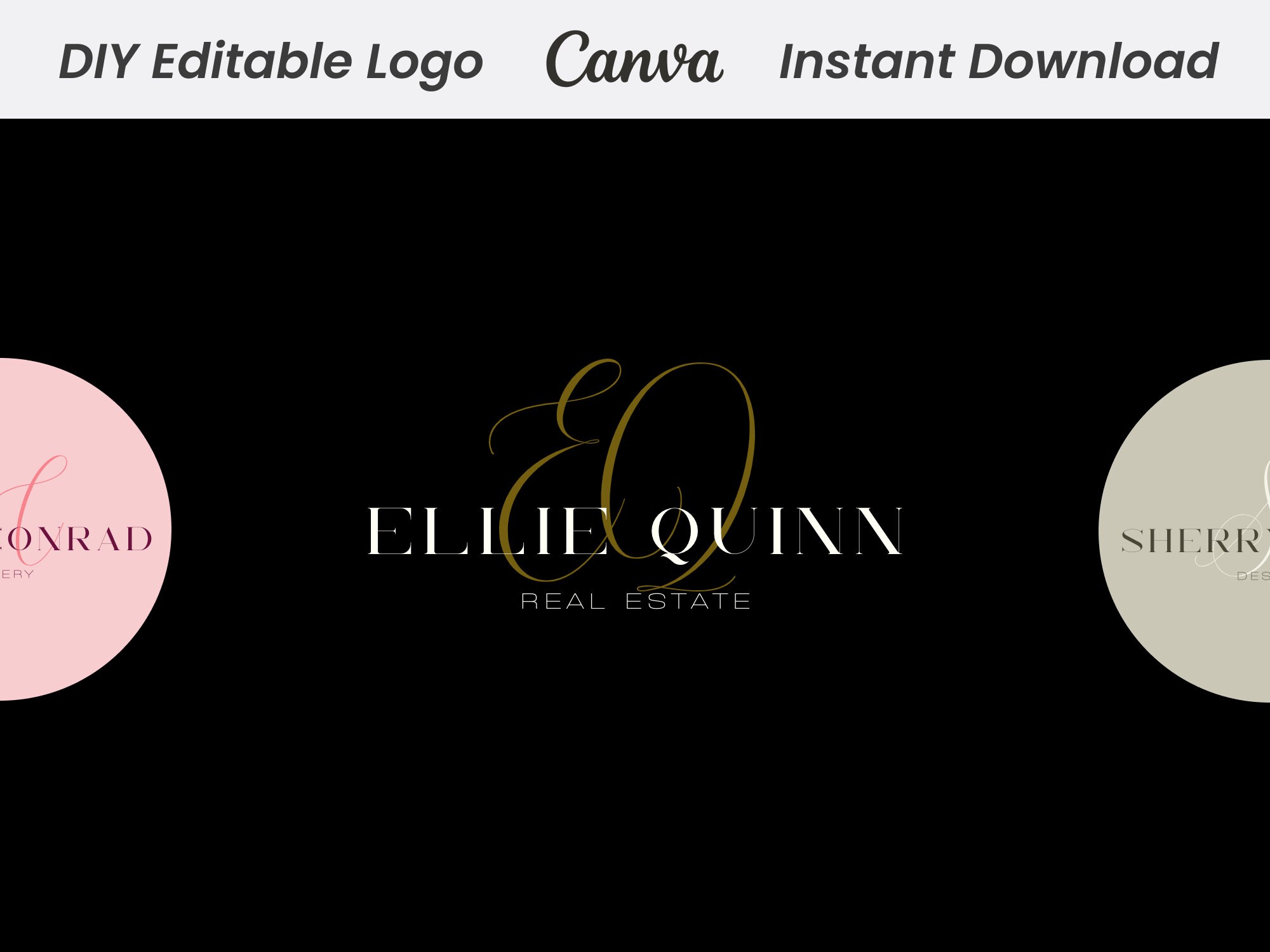 Initials Logo, Signature Logo Design, Luxury Logo Makeup Logo, Logo ...