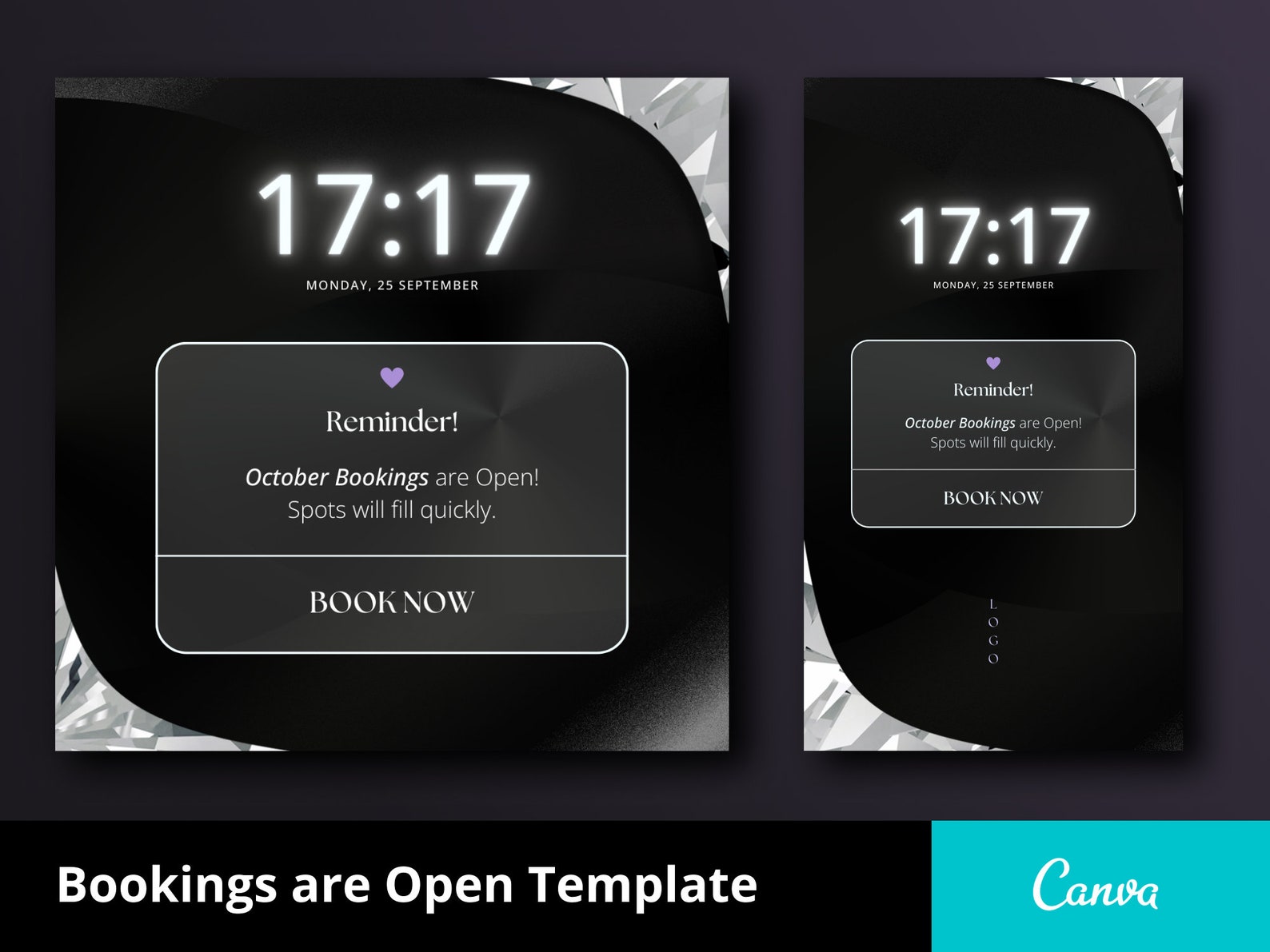 Editable Book Now Flyer, DIY Appointments Available Template, Bookings ...