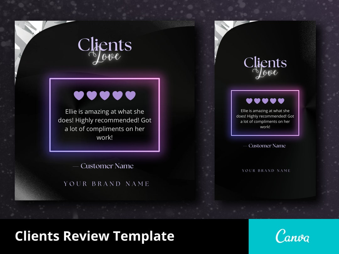 DIY Customer Review Flyer, Customer Feedback Flyer, Review Template ...
