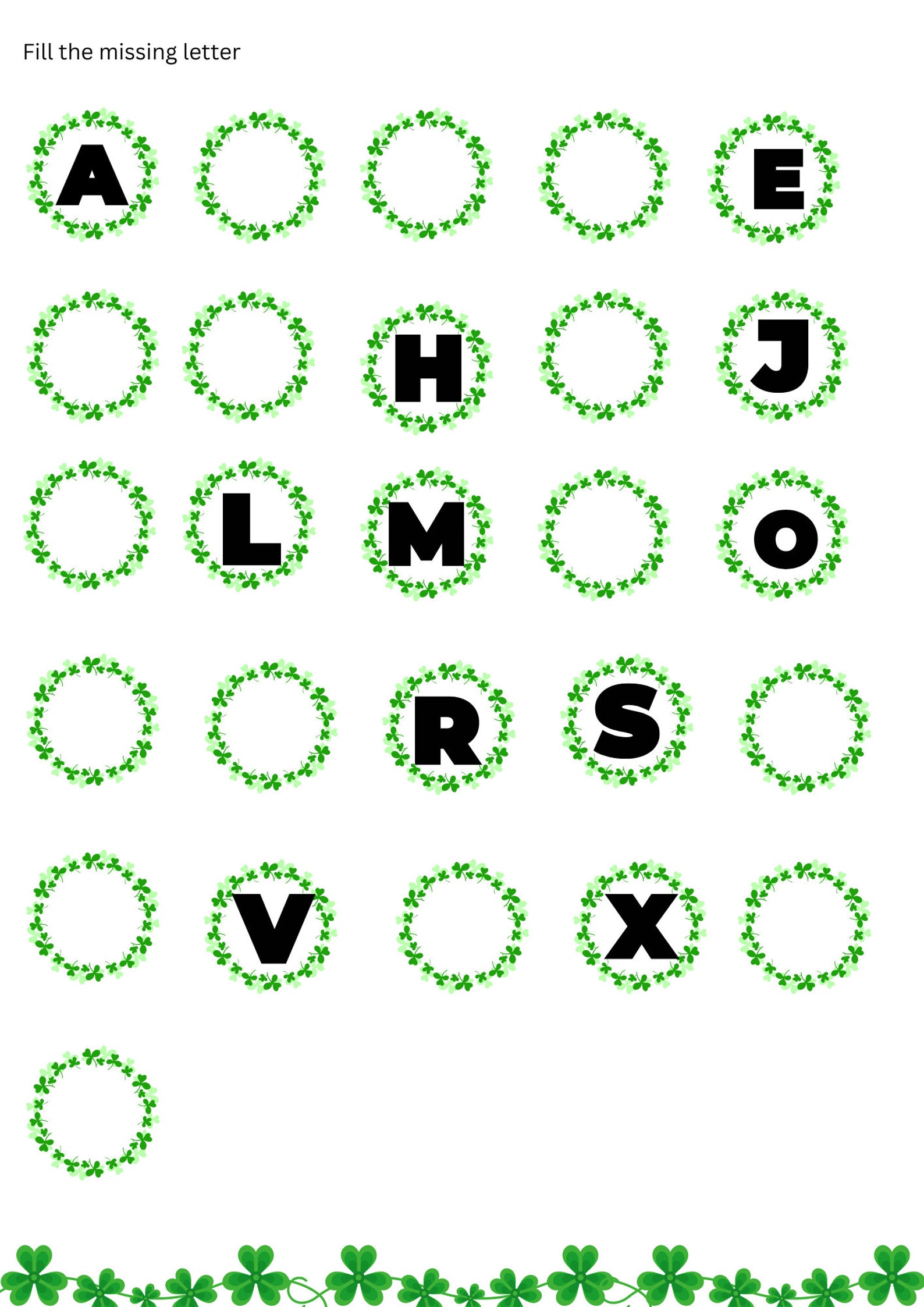 ONE March Lesson Plan and One Activity for Preschool Theme St. - Etsy