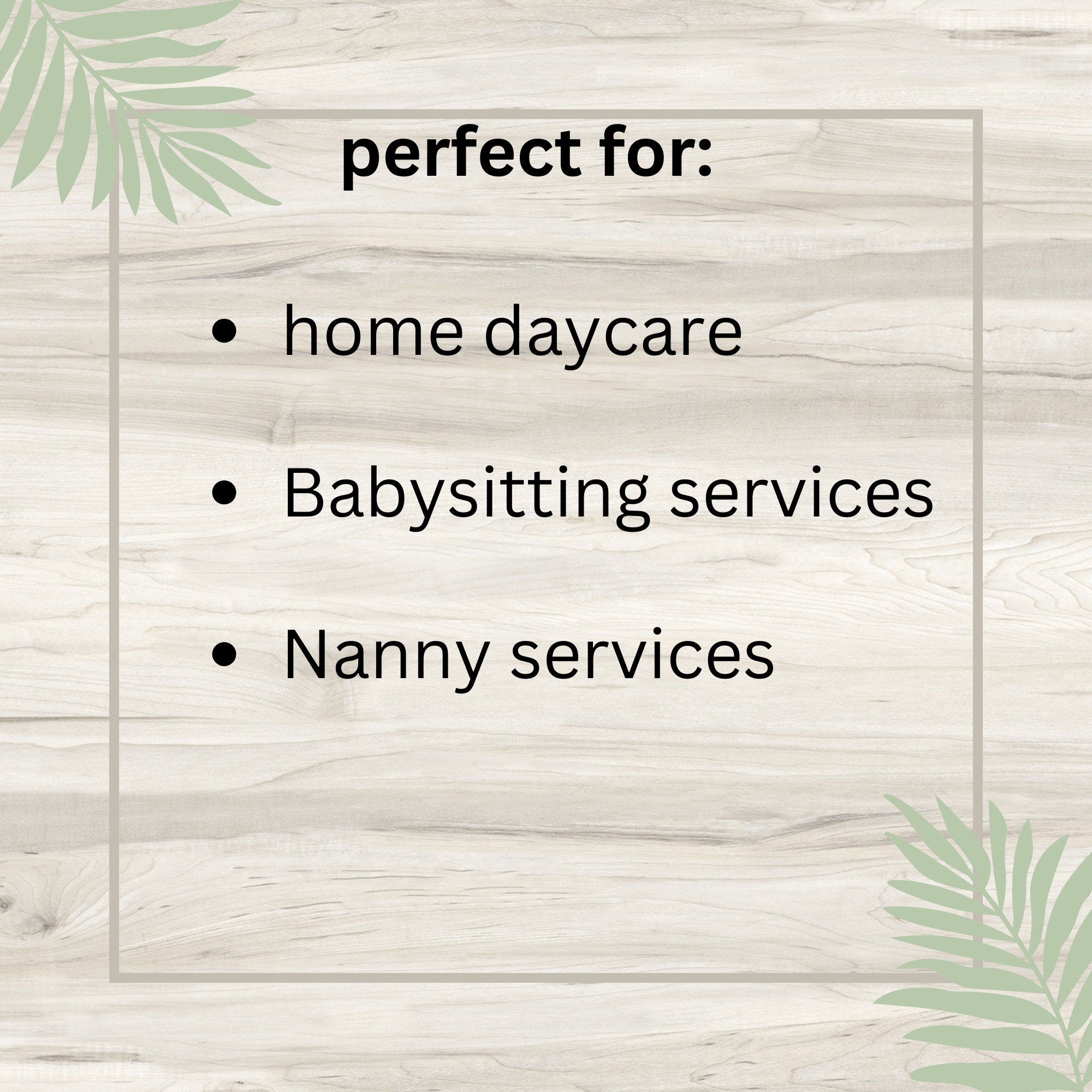 Daycare Tax Statement / End of Year / Tuition Report / for Parents ...