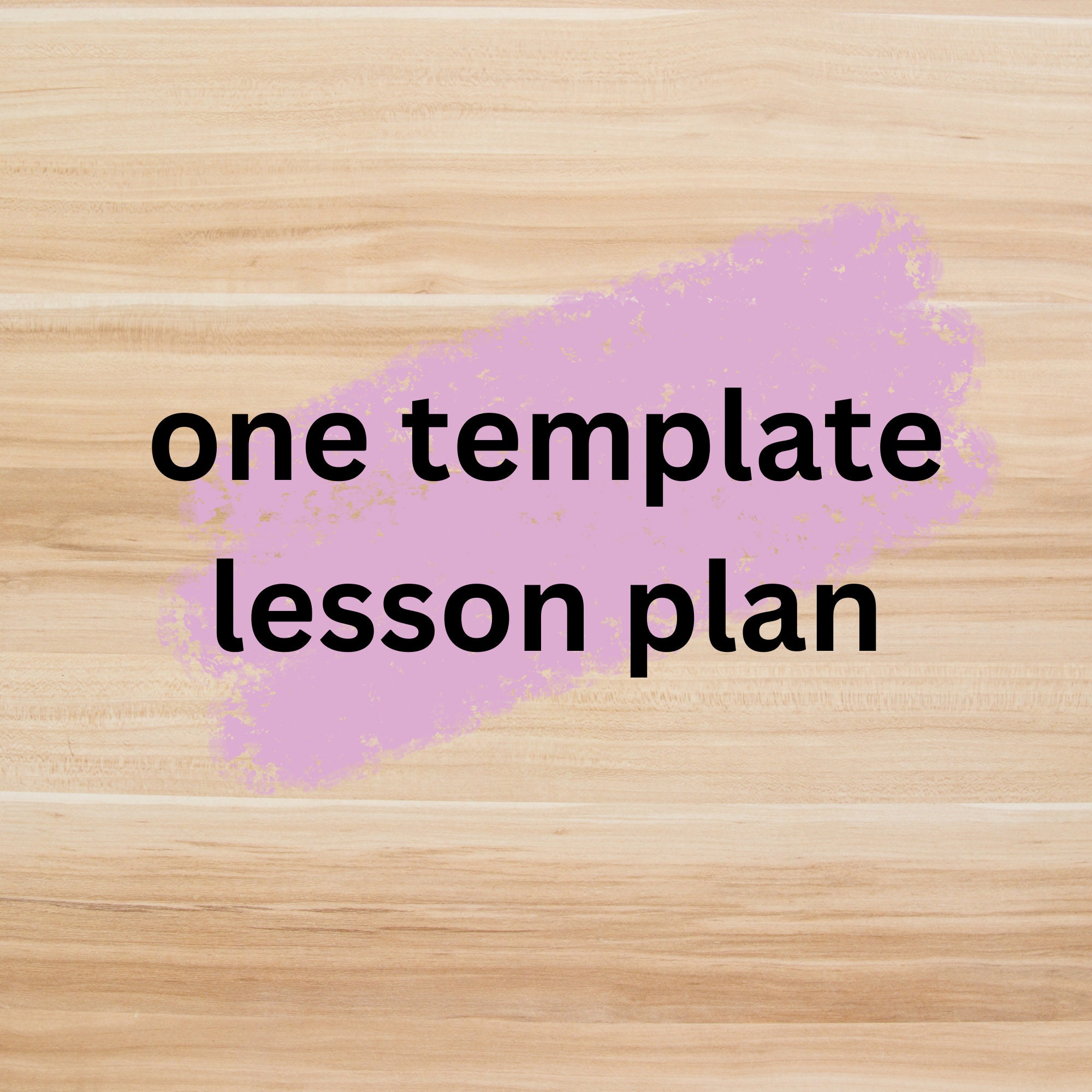 Editable Lesson Plan Template Digital Print Teacher Planner Preschool
