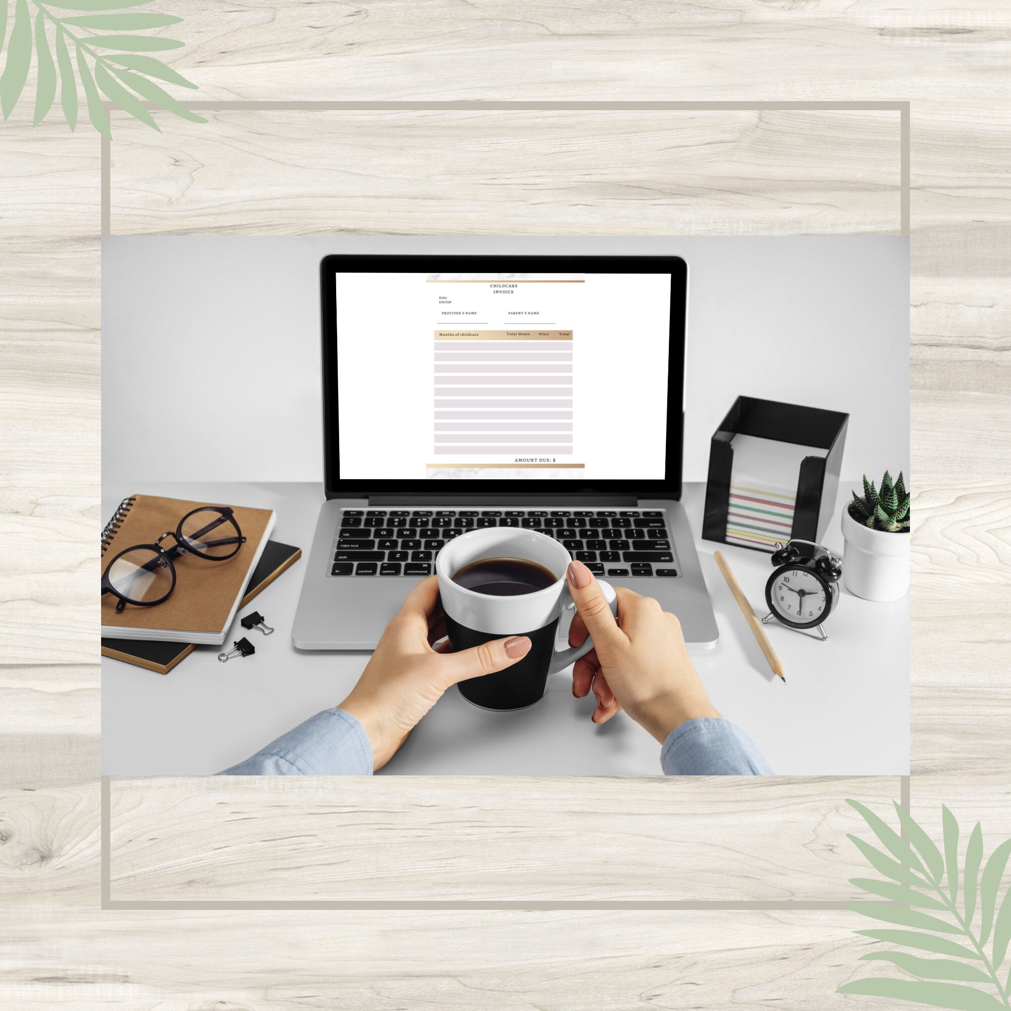 Daycare Tax Statement / End of Year / Tuition Report / for Parents ...