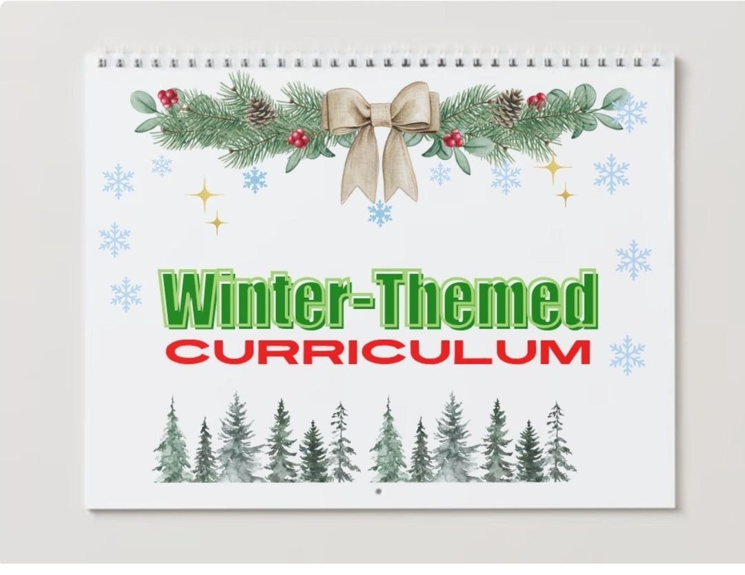 Winter-theme Curriculum - Etsy