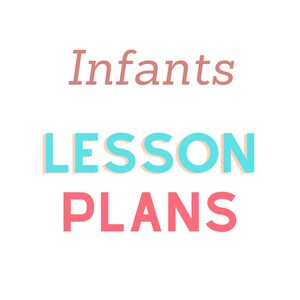 12 Themed Infants Lesson Plans - Etsy