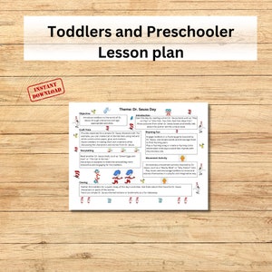 Dr Seuss Bundle Lesson Plan for Infants, Toddlers and Preschoolers - Etsy