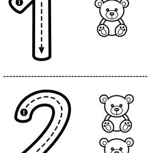 Counting Bears Printable Centers, Morning Work, Small Group ...