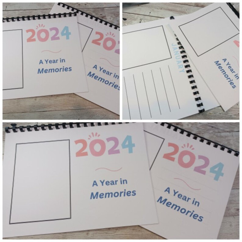 2024 Kids Memory Planner for the Year - Etsy