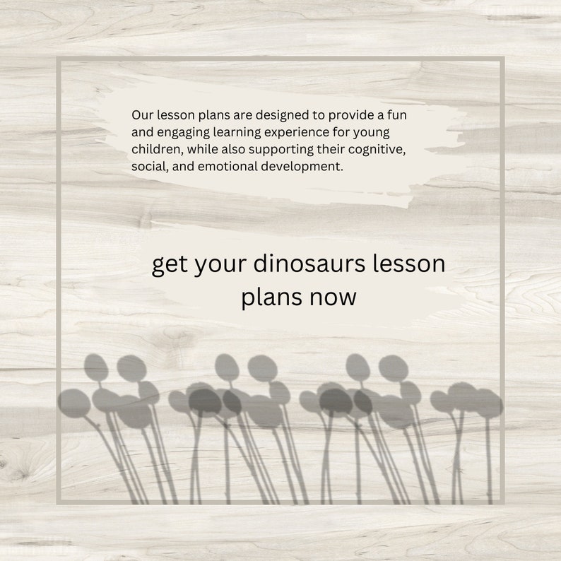 5 Dinosaur Theme Lesson Plan Printable Worksheets, Toddler, Preschool ...