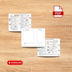 Safety Bundle Lesson Plan: Water Safety and Fire Safety Awareness - Etsy