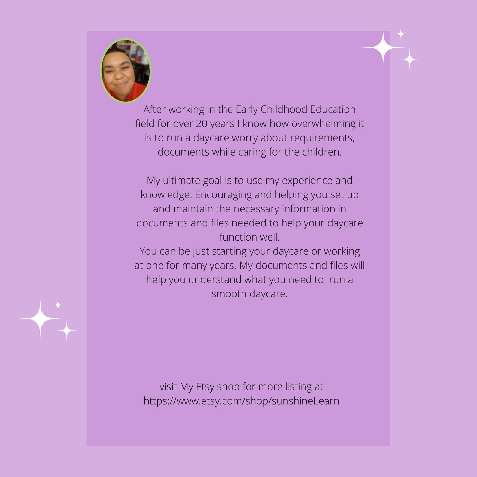 Daycare Employee Handbook| New Hire |printable for Family Daycare and ...