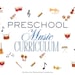 Preschool Music Curriculum - Etsy