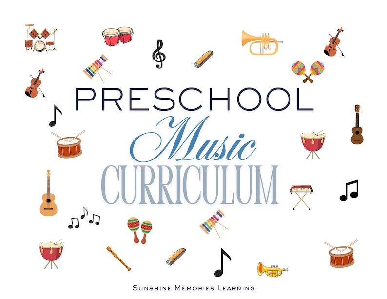 Preschool Music Curriculum - Etsy