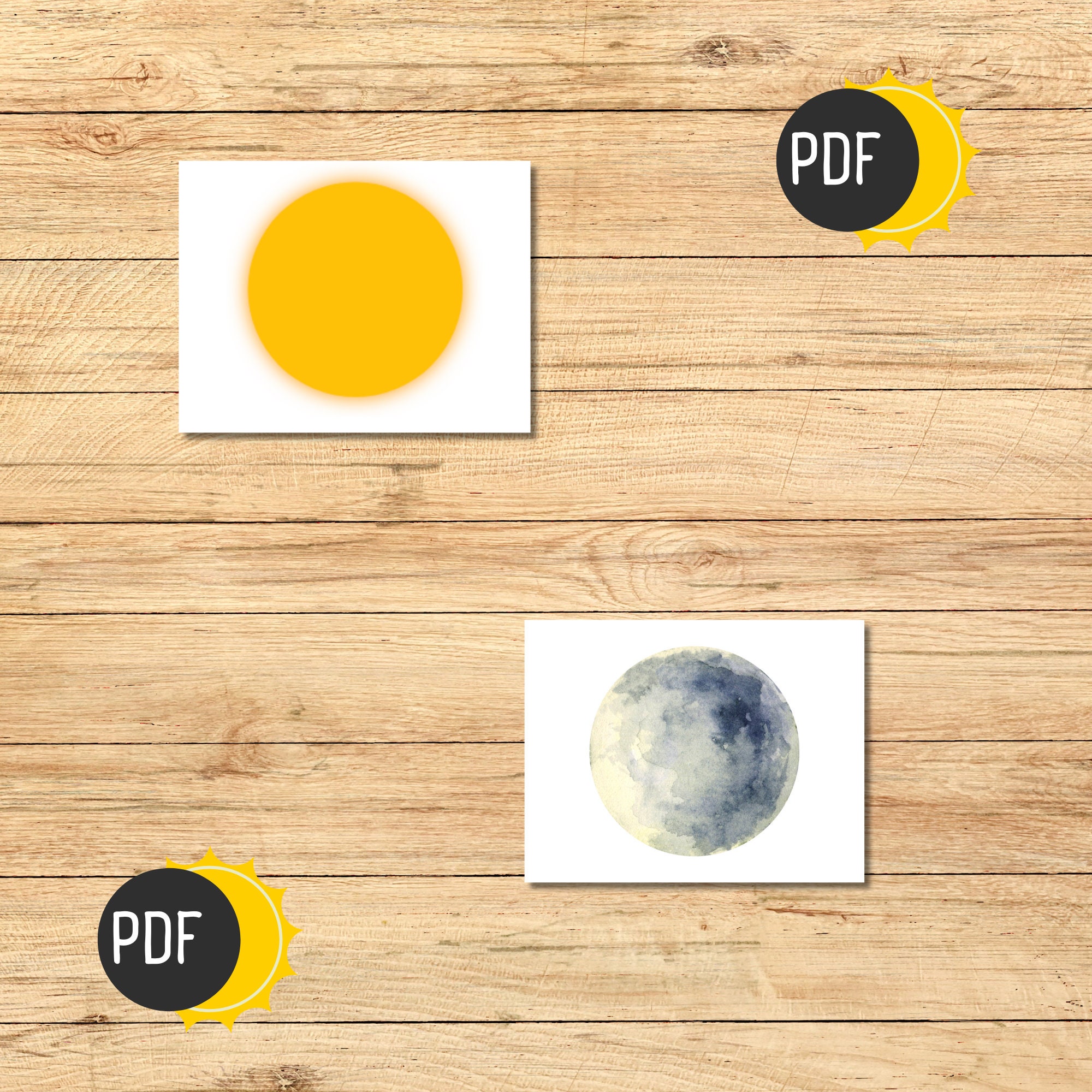 Solar Eclipse Lesson Plan for Ages 2-4 - Etsy