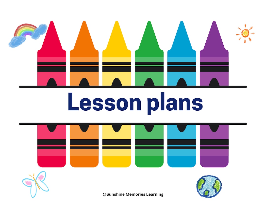 Custom Lesson Planner for Infants, Toddlers & Preschoolers | Homeschool ...