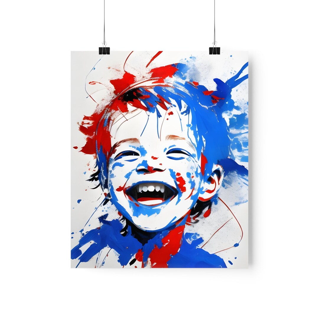 SMILEY FACE Poster, Beautiful Boy Poster, Boy PORTRAIT Poster, Knife ...