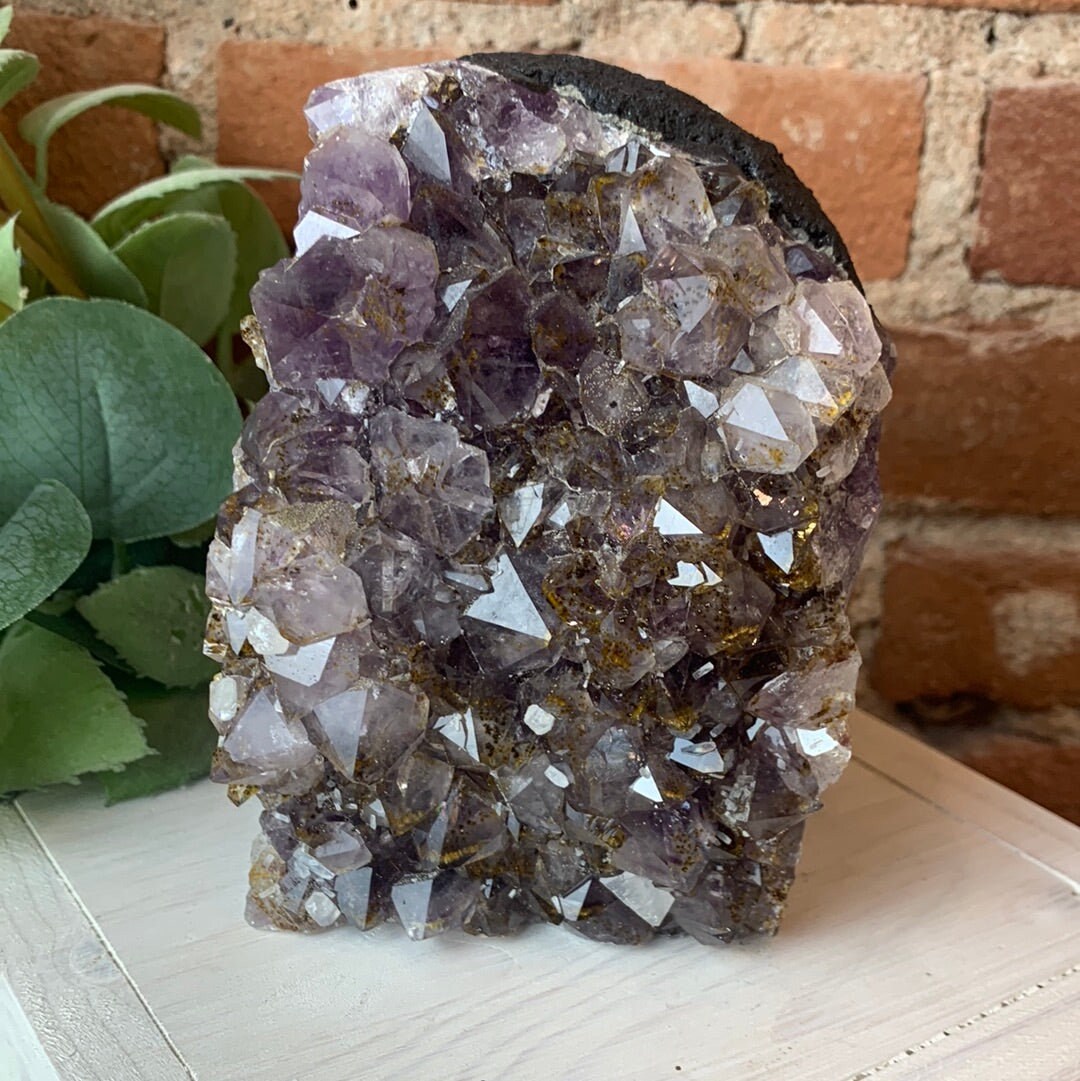 Amethyst Crystal Cluster Lamp 5-6” With Bulb and Cord - Etsy