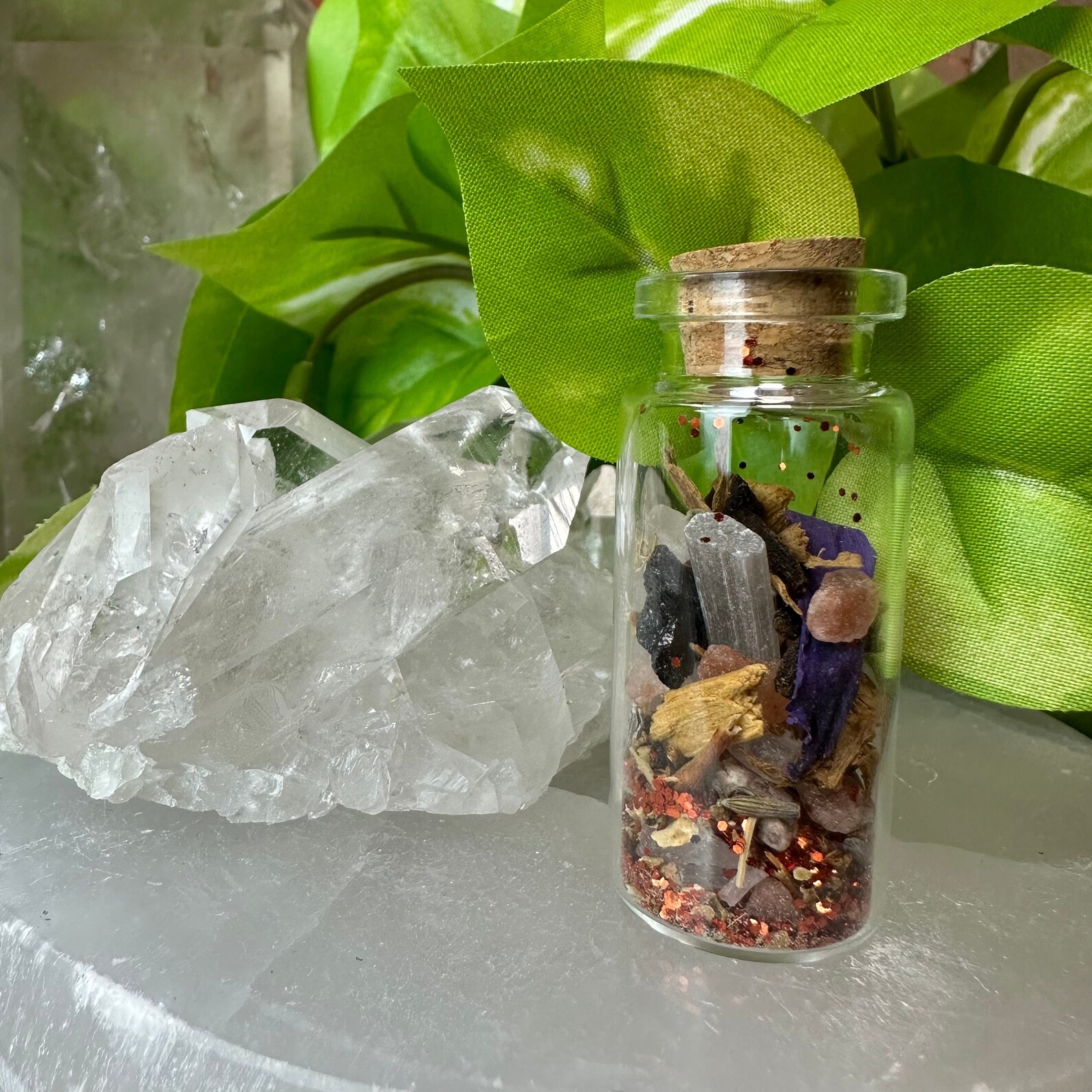 Sunshine Feeling Jar -artisan Made Crystal Healing Jar, Carnelian ...