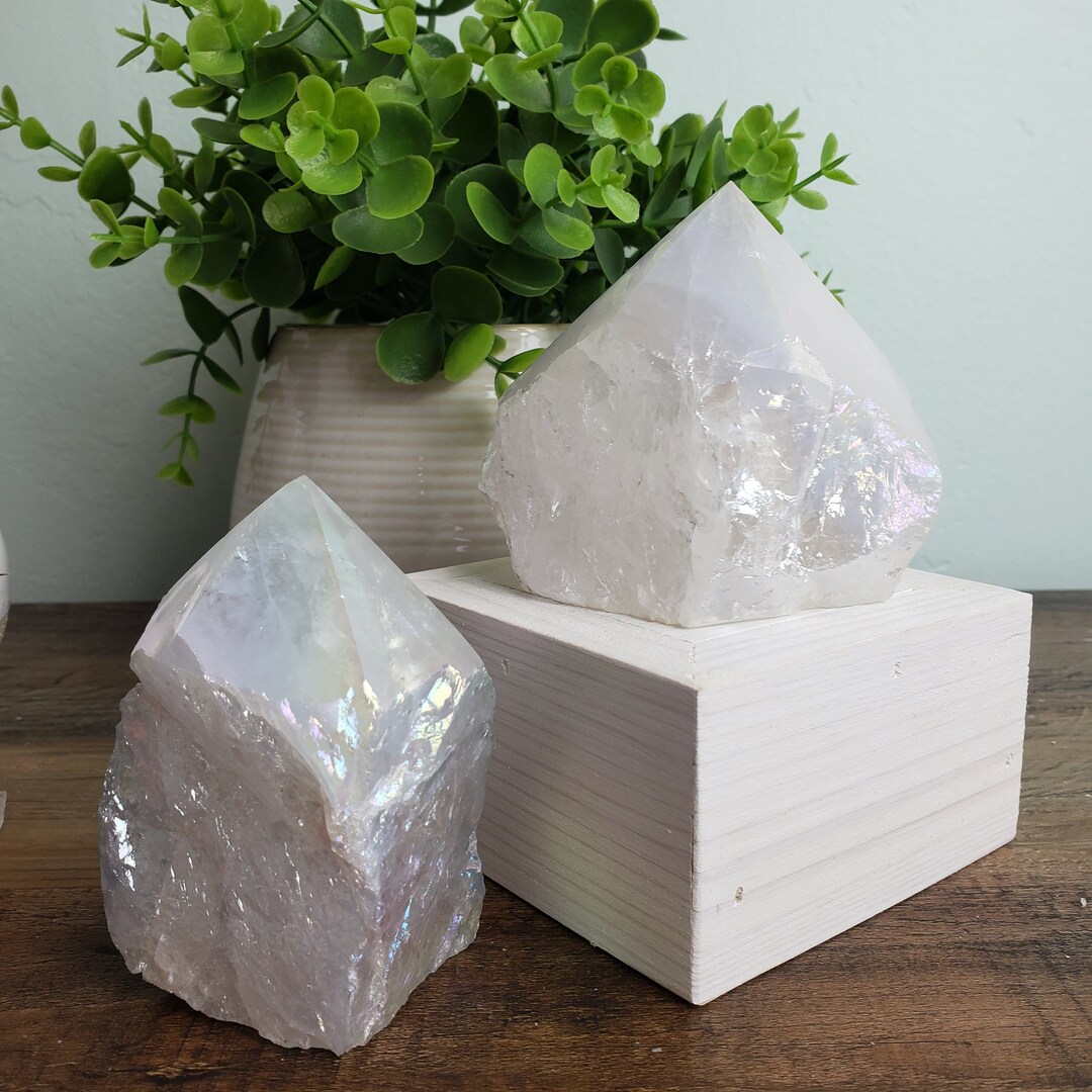 Angel Aura Quartz Polished Tip 2"-5" - Etsy