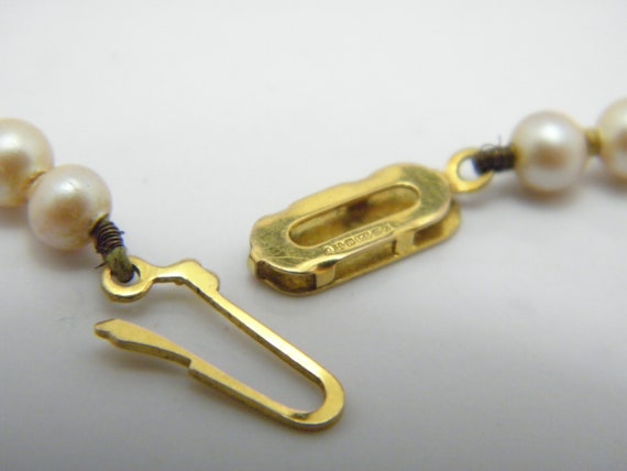 Antique 9ct Gold Pearl Graduated Opera Necklace 17 In… - Gem