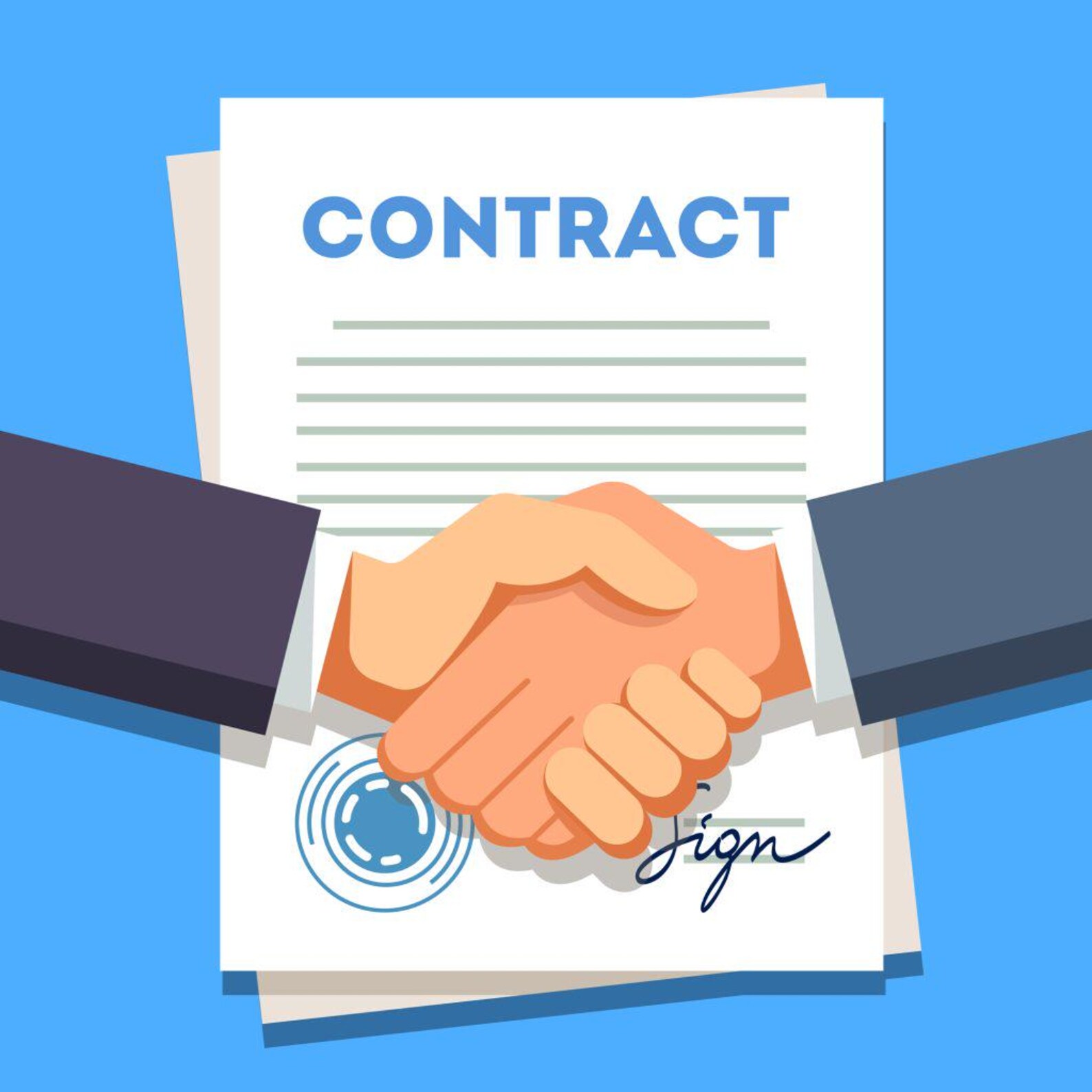 Engagement Fee / Contract for Services - Etsy
