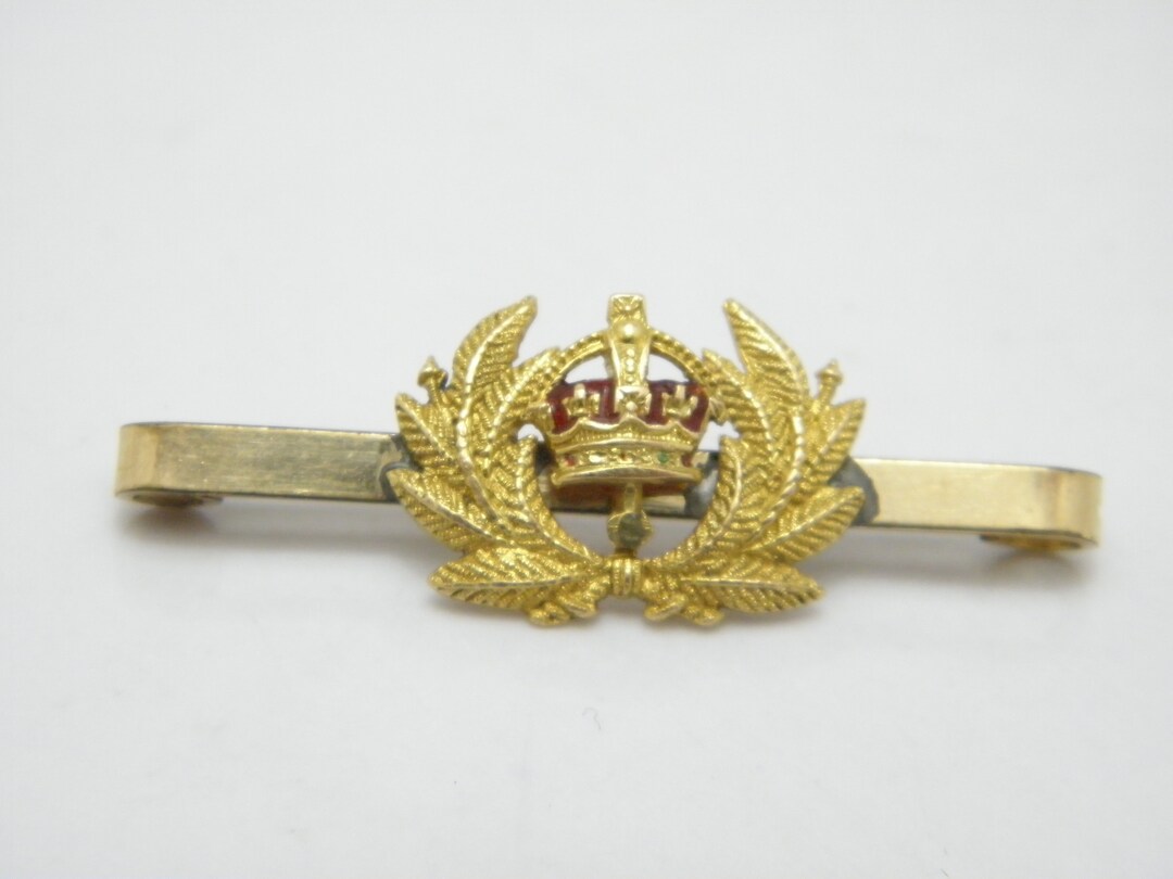 Antique 15ct Gold Royal Crest Bar Brooch Pin C1880 Heavy 5g - Etsy