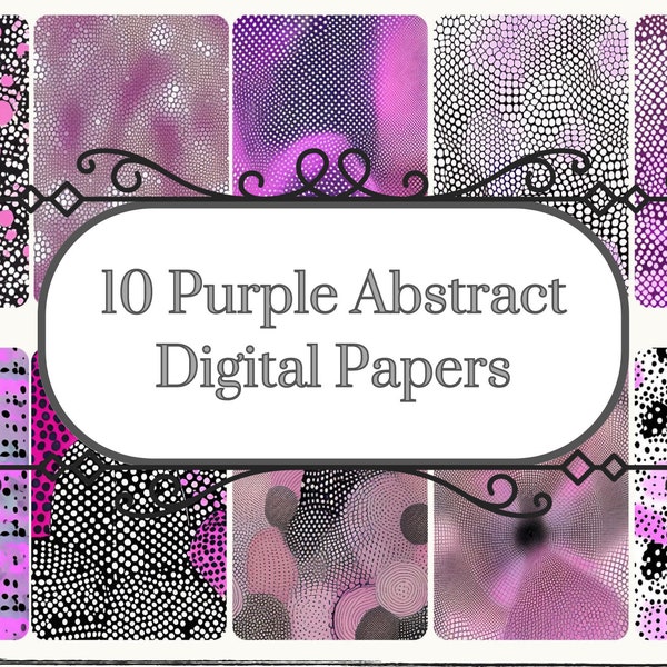 Purple Abstract Wallpaper - Etsy