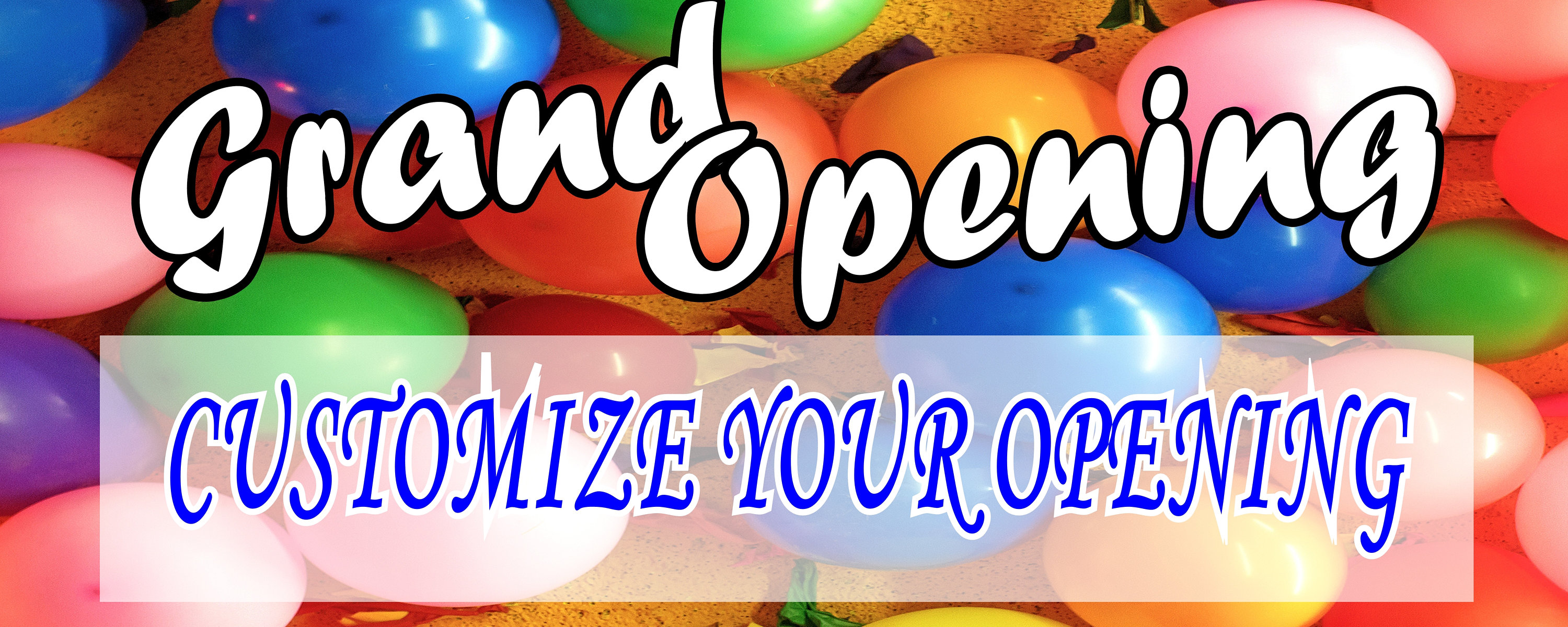 Grand Opening Banner, Business Office Store Front Banners, New Business ...