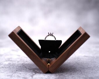 Thin Ring Box Proposal - Etsy