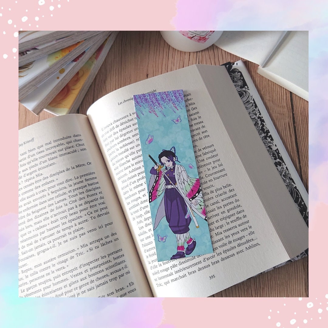 Shinobu Double-sided Bookmark - Etsy