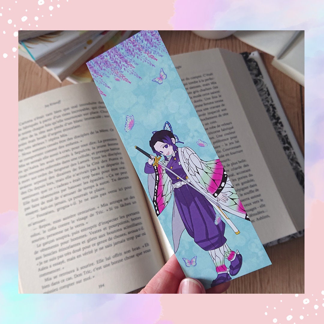 Shinobu Double-sided Bookmark - Etsy