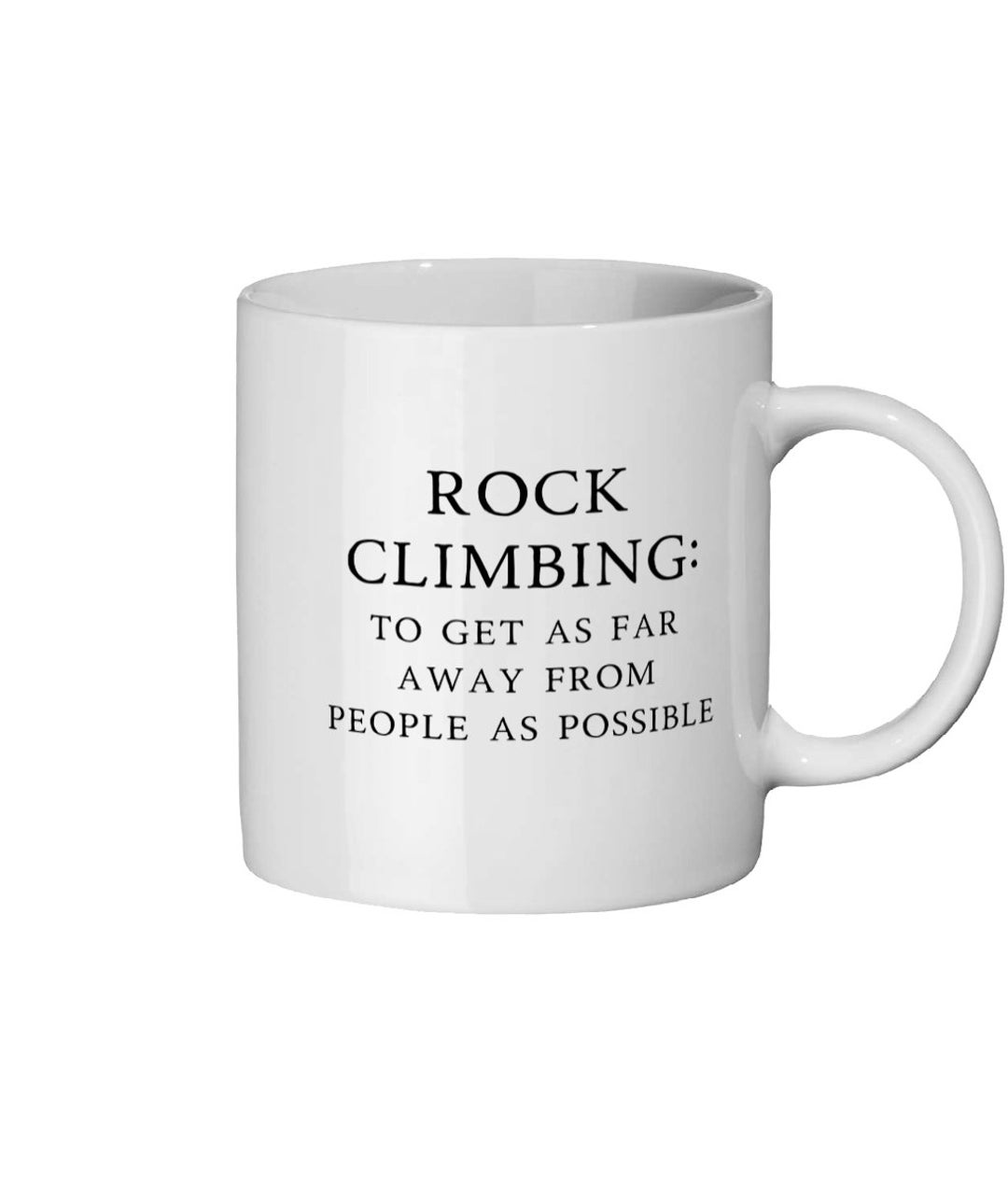 Rock Climbing Mug Funny Gift for Rock Climbers Accessories Great ...