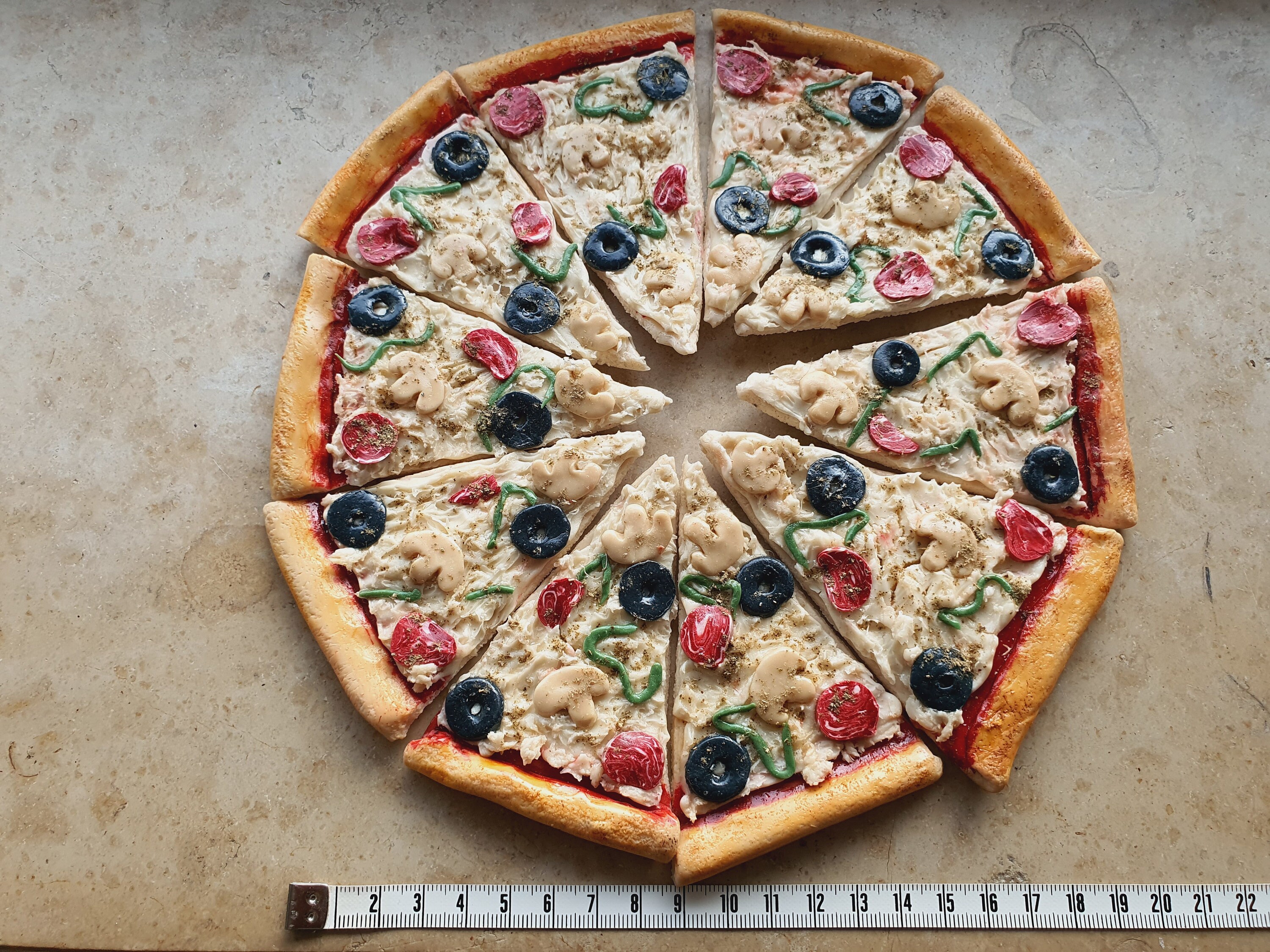 Fake Pizza, Food Dummies, Artificial Food, Gift, Collector's Item ...