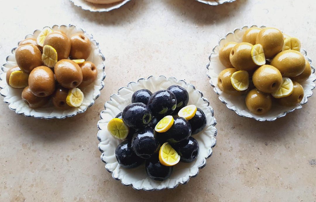 Fake Olives, Olive Tapas, Fridge Magnets, Black Olives, Green Olives ...