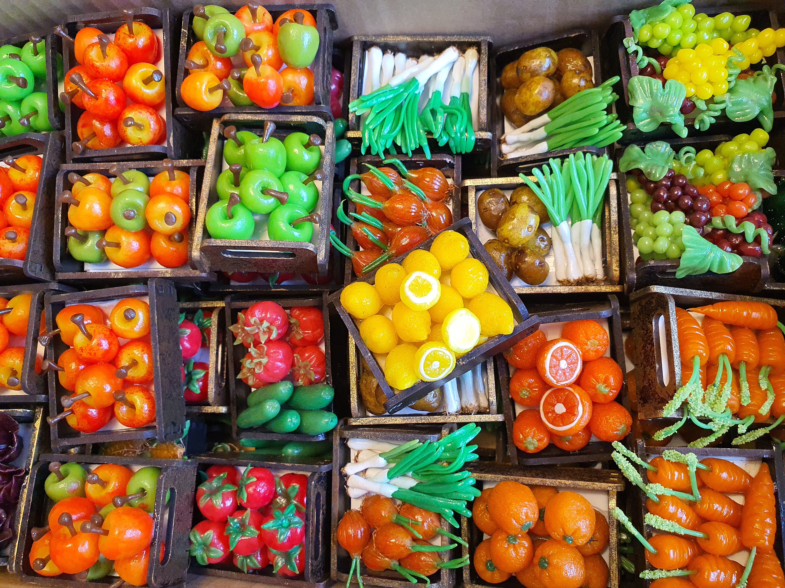 Miniature Oranges, Mini Orange, Dollhouse Food, Food for Dollhouse ...