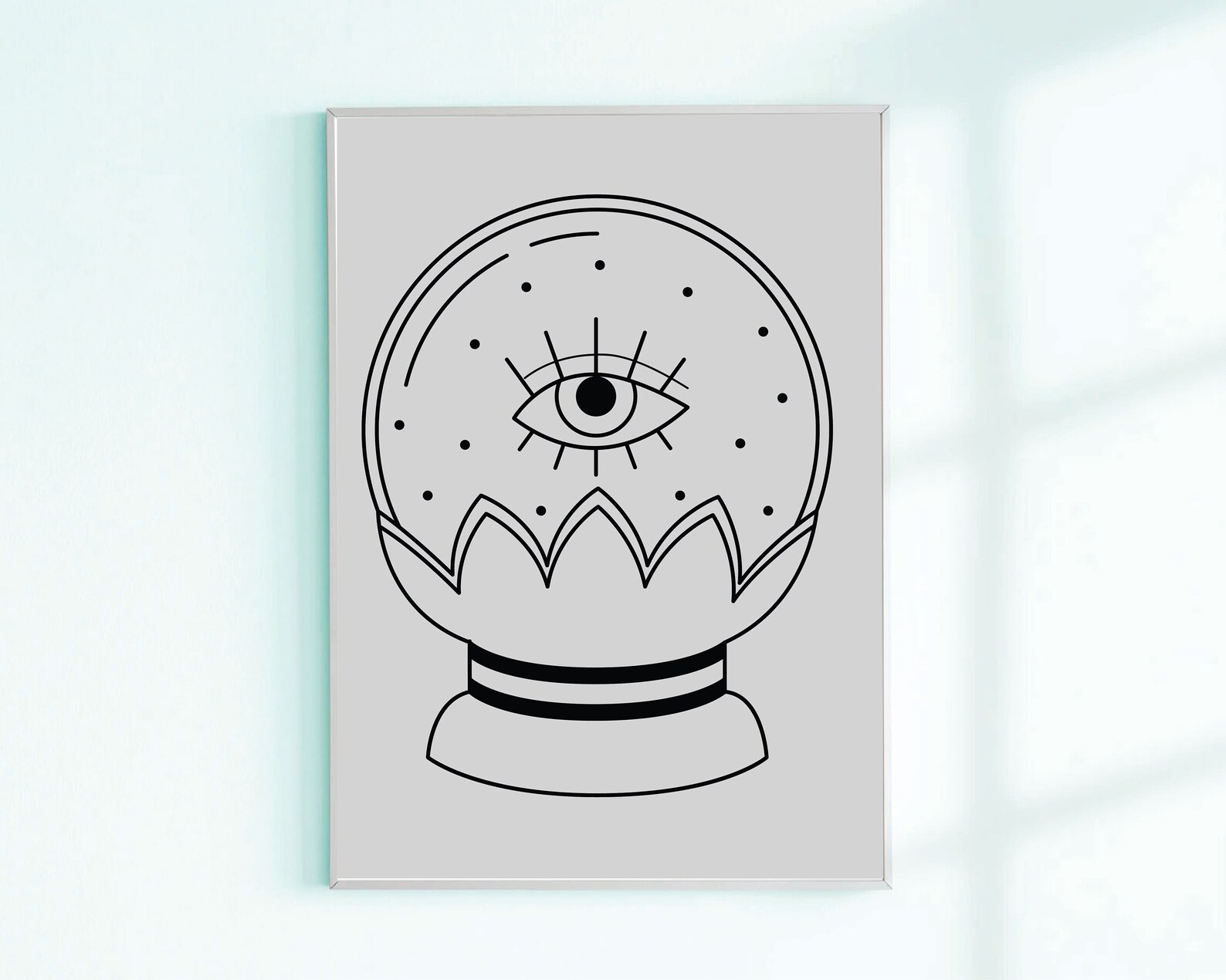 Crystal Ball Svg Magic Ball Svg Fortune Teller Svg Witch Svg Mystical ...