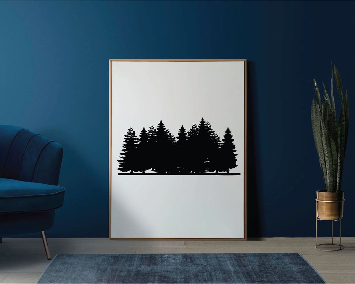 Pine Tree Svg Forest Svg Pine Tree Tree Svg Tree - Etsy