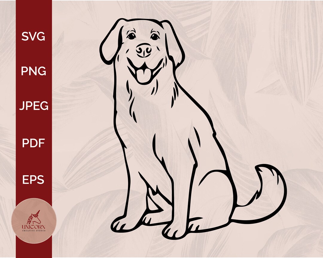 Labrador Svg Lab Svg Labrador Silhouette Black Lab Svg - Etsy