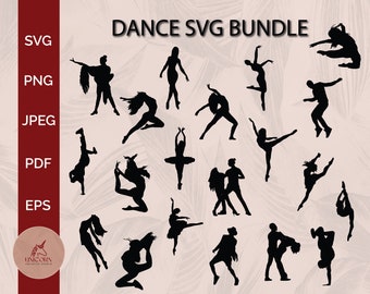 Dance SVG Dance SVG Files Dancer SVG Dancer Cut File - Etsy