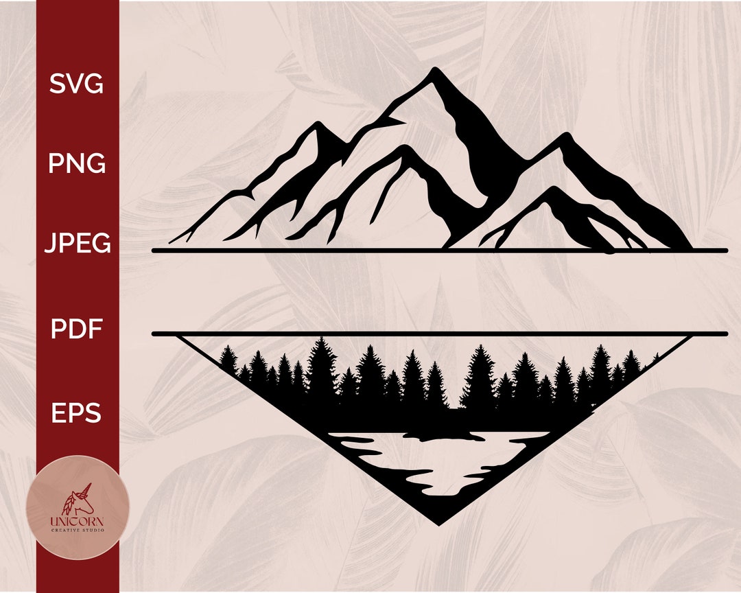 Montañas svg / Aventura svg / Montaña svg / Naturaleza svg / - Etsy México