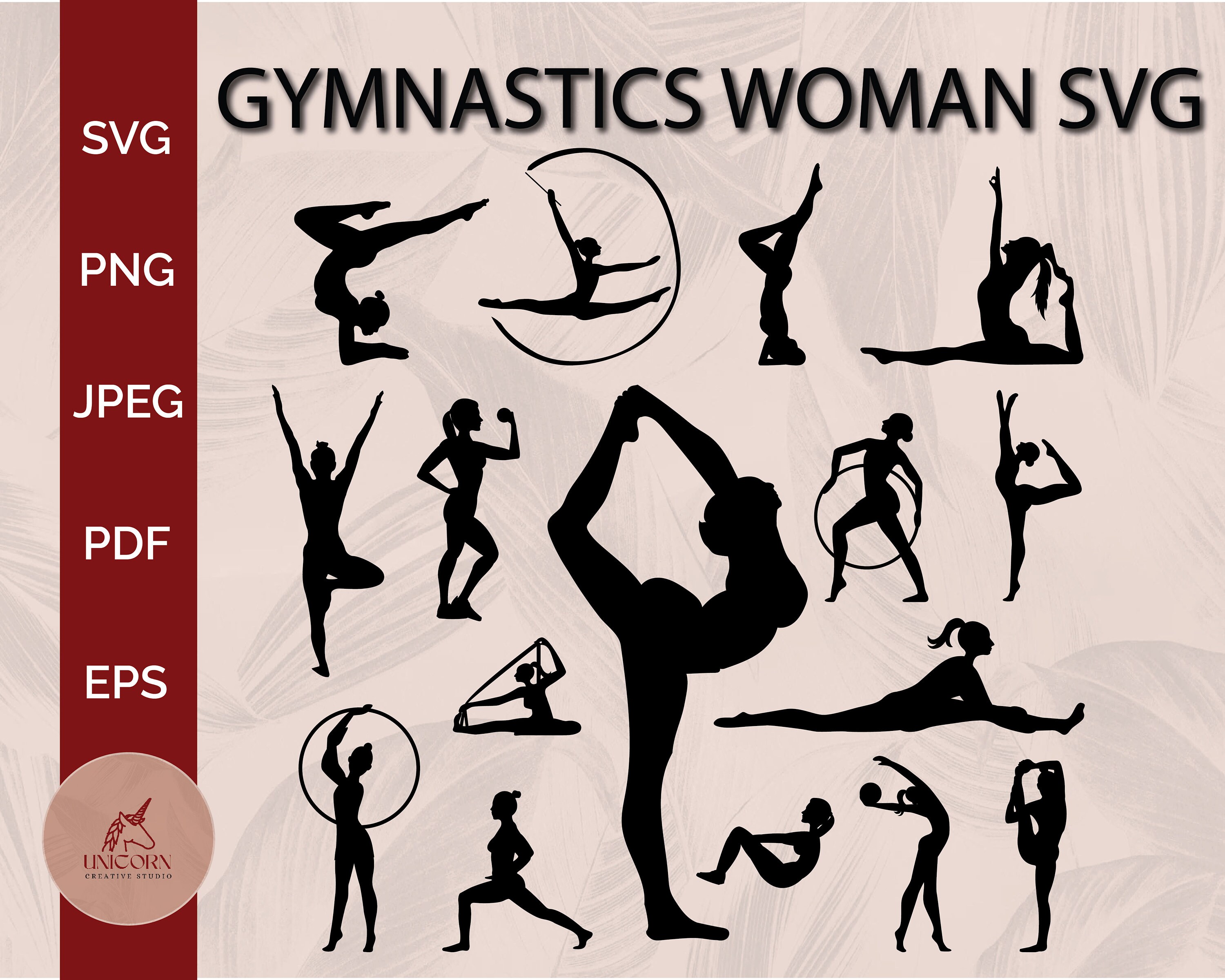 Gymnastics Svg Gymnastics Png Tumbling Svg Gymnast Svg Gymnastics Mom ...