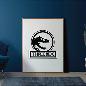 Three Rex Svg 3 Rex Svg Three Rex Three Saurus Svg Three a Saurus Svg ...