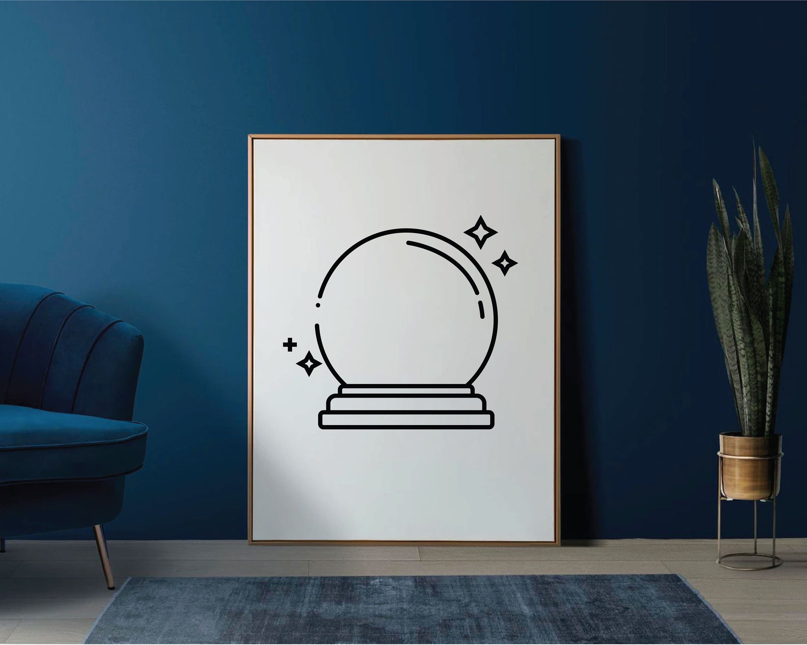 Crystal Ball Svg Magic Ball Svg Fortune Teller Svg Witch Svg Mystical ...