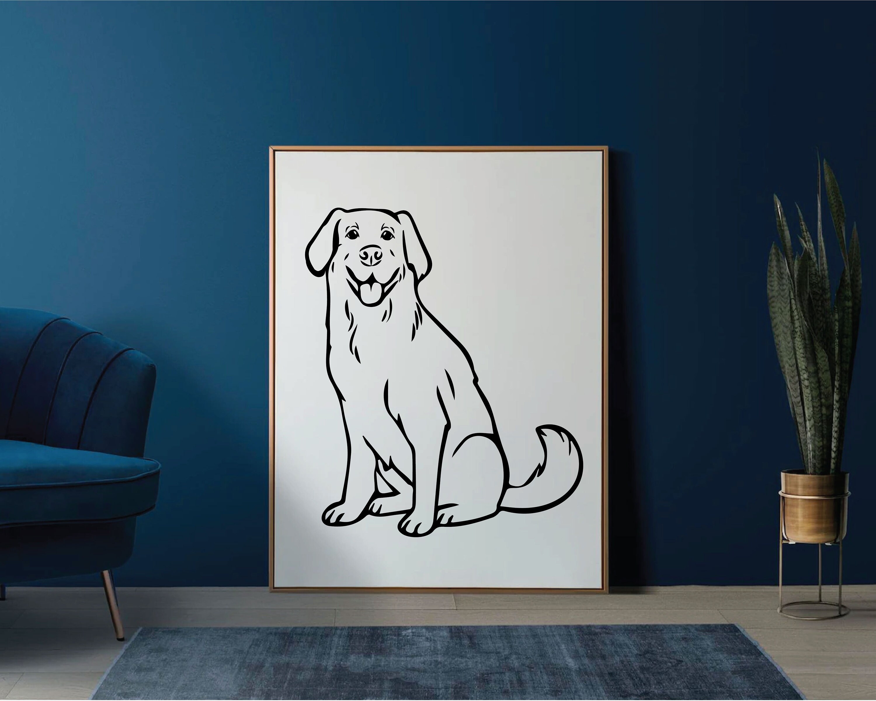 Labrador Svg Lab Svg Labrador Silhouette Black Lab Svg - Etsy