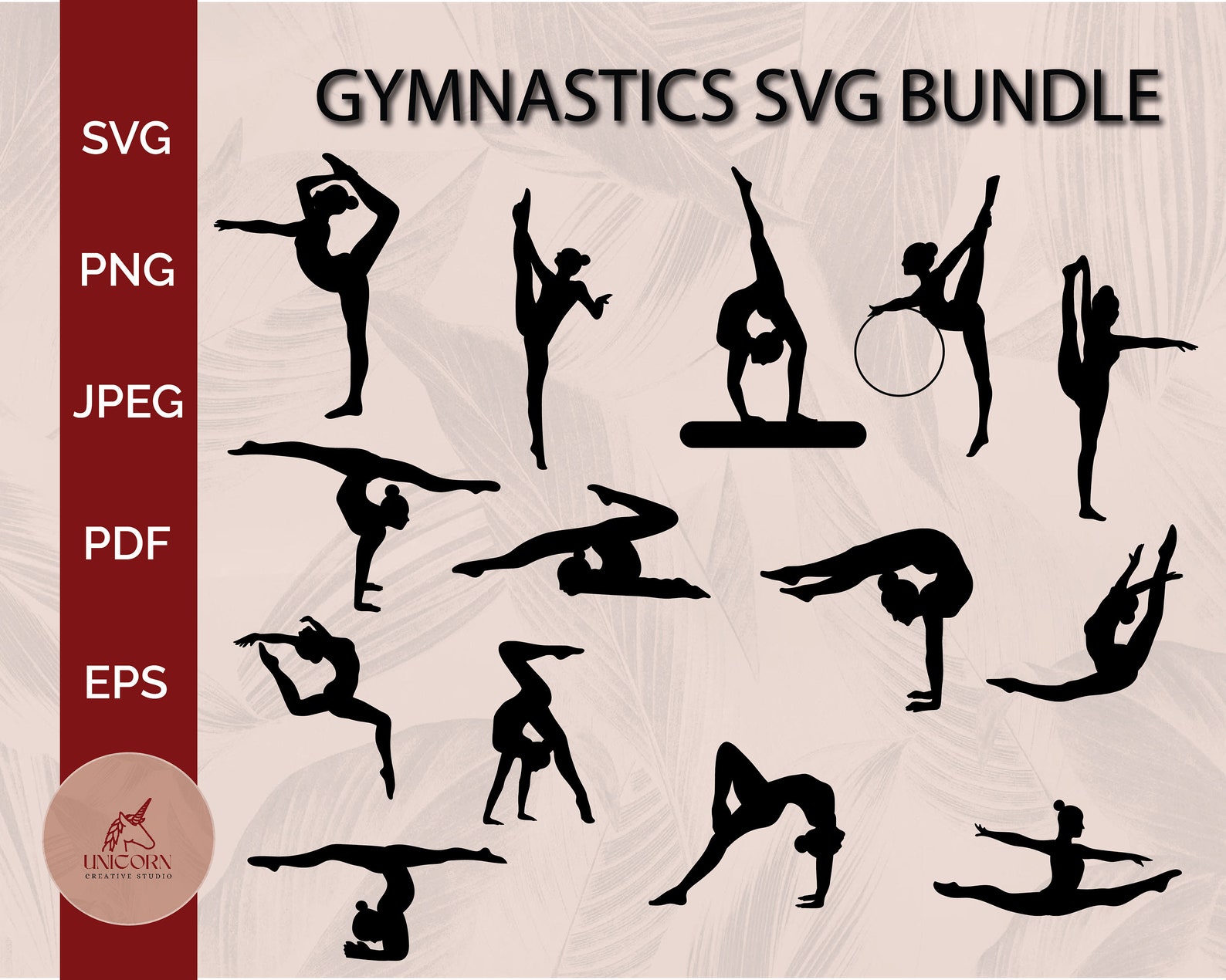 Gymnastics Svg Gymnastics Png Tumbling Svg Gymnast Svg Gymnastics Mom ...